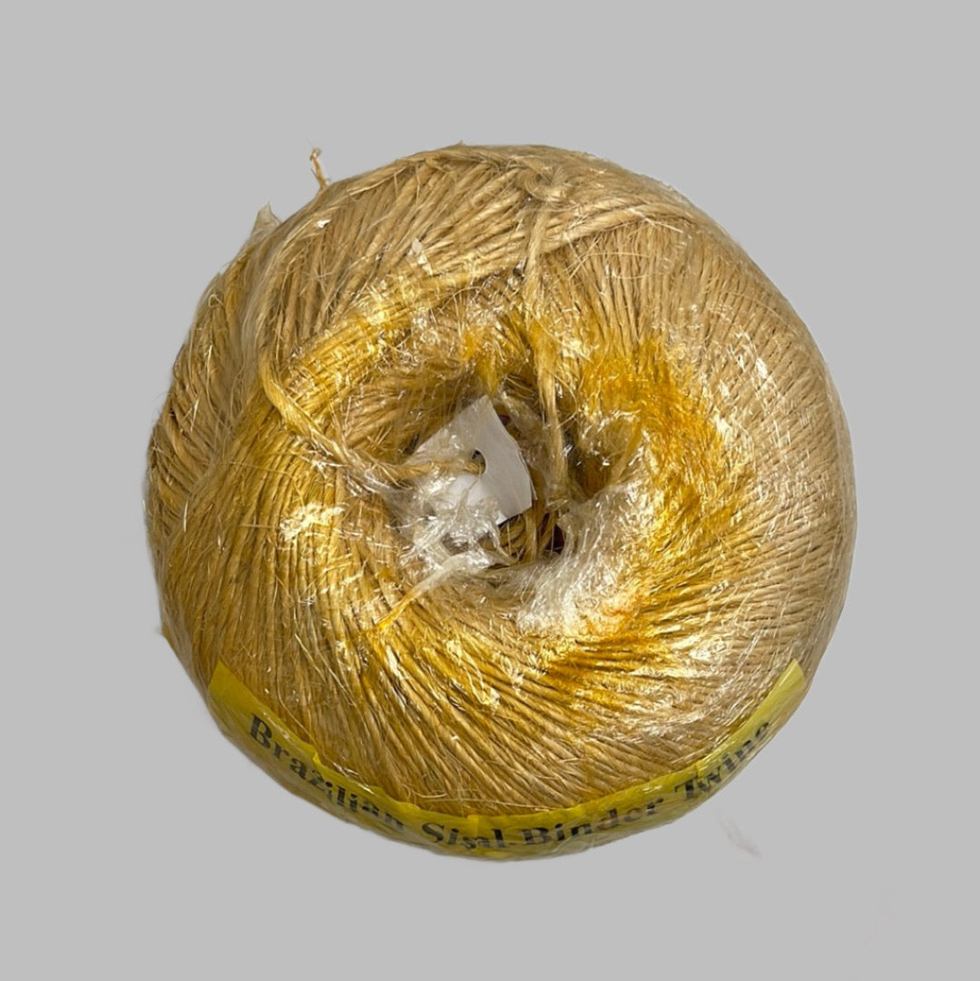Brazilian Sisal Binder Twine – Sunrise Tool Supplies